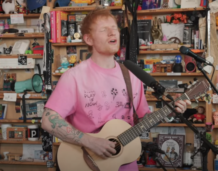 Veja a apresentação de Ed Sheeran no Tiny Desk Concert | RADIO ALVORADA
